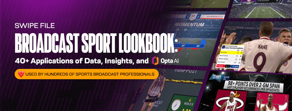 Swipe File: Broadcast Sports Lookbook 2025 - Stats Perform
